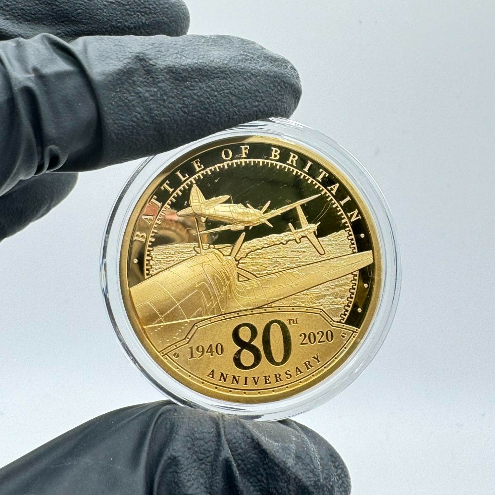 Pre-owned 22ct 80th Anniversary D-Day $25 Coin - Own4Less